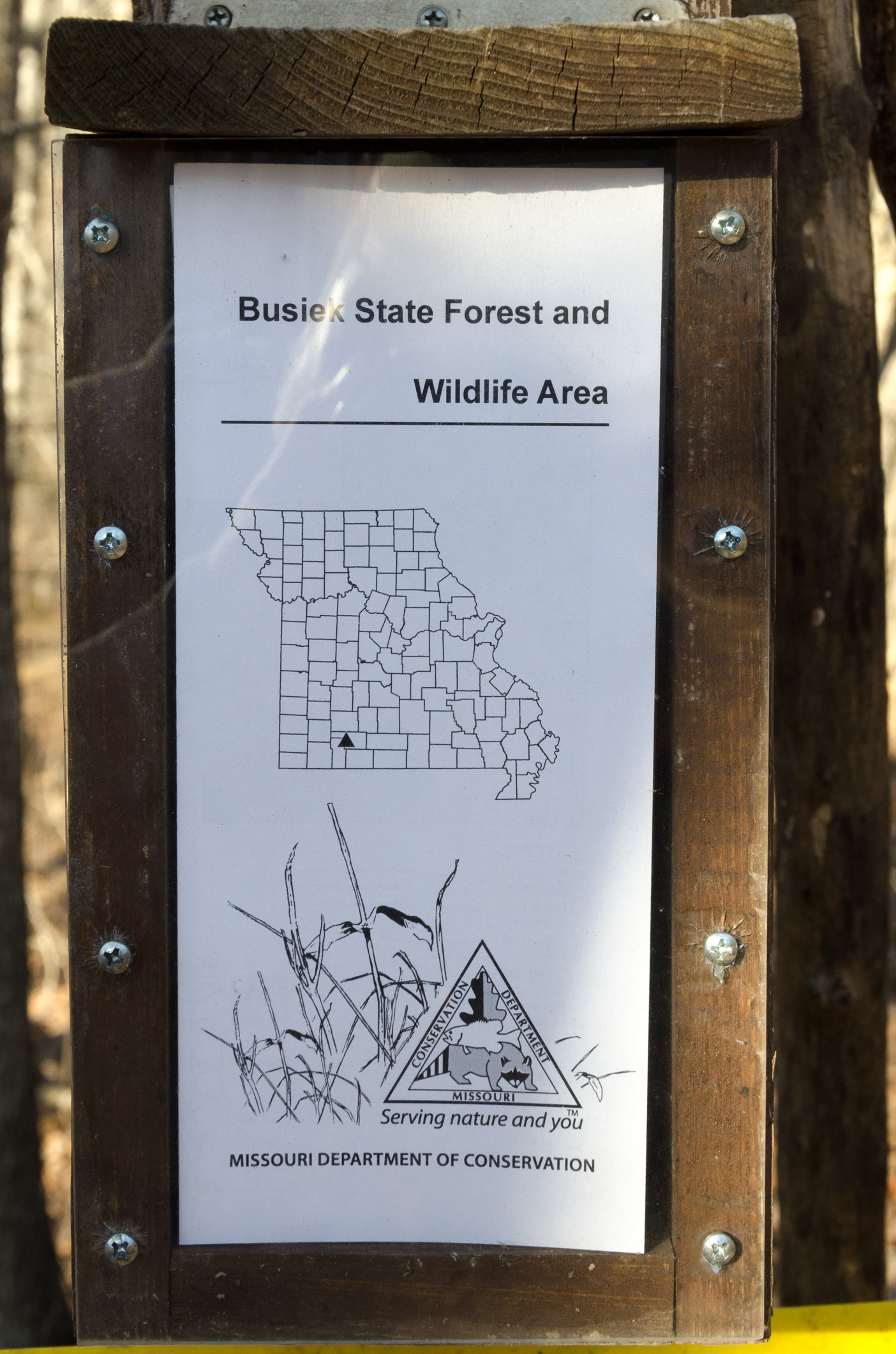 Short hike at Busiek - Ozarks Walkabout
