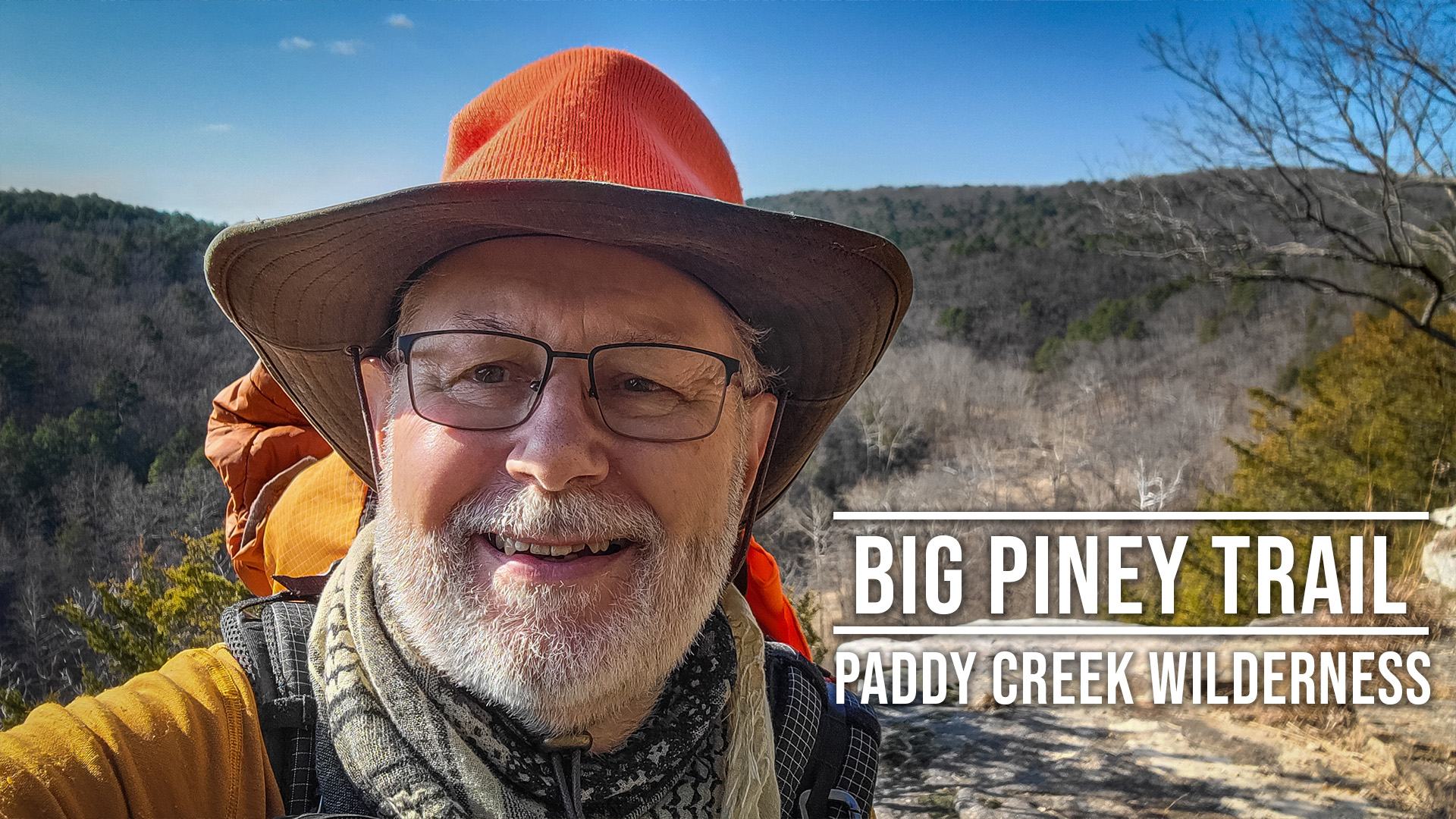 Getting outside my comfort zone, Paddy Creek Wilderness, December 2024 - Ozarks Walkabout